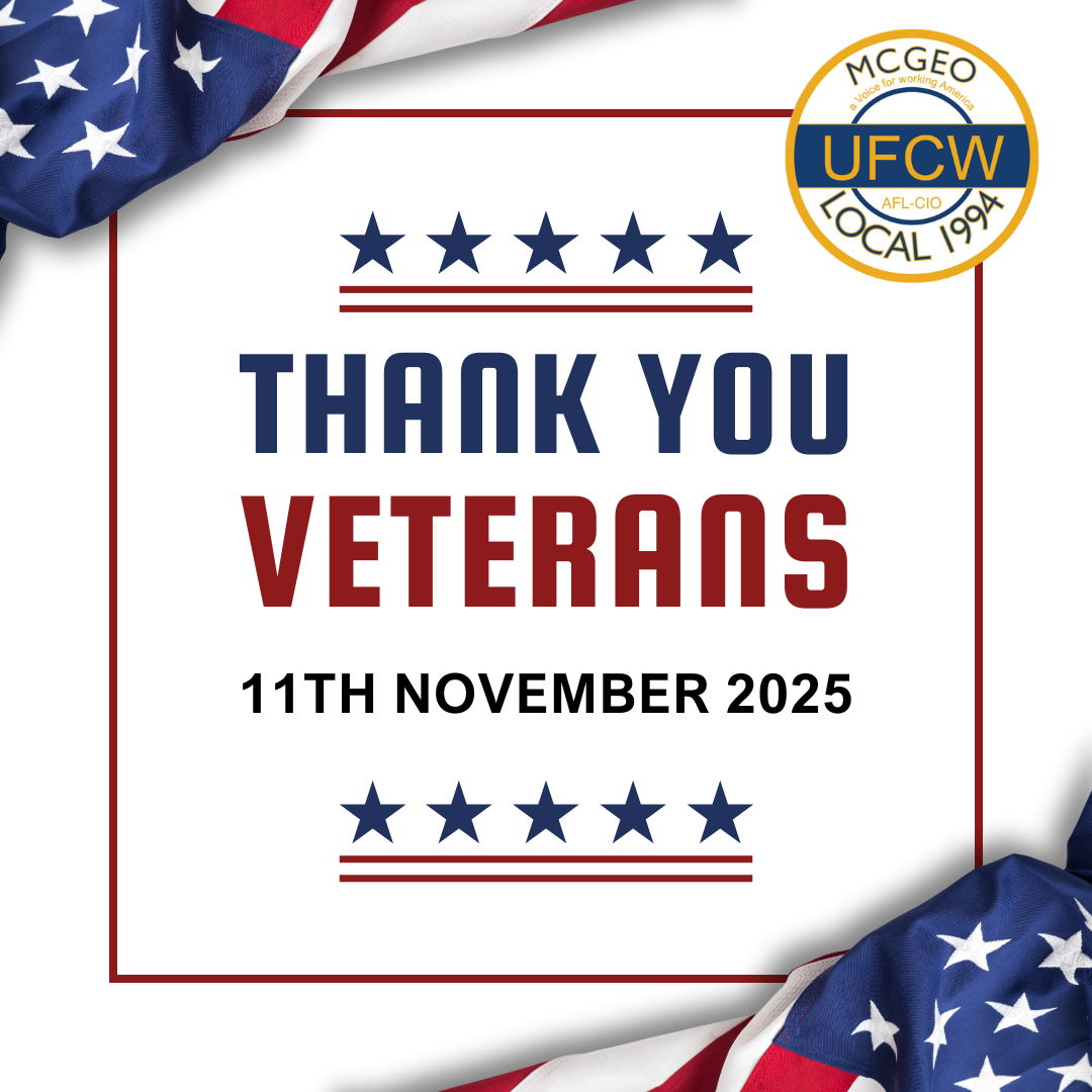 Local Link Online – November 11, 2025 - UFCW Local 1994 MCGEO