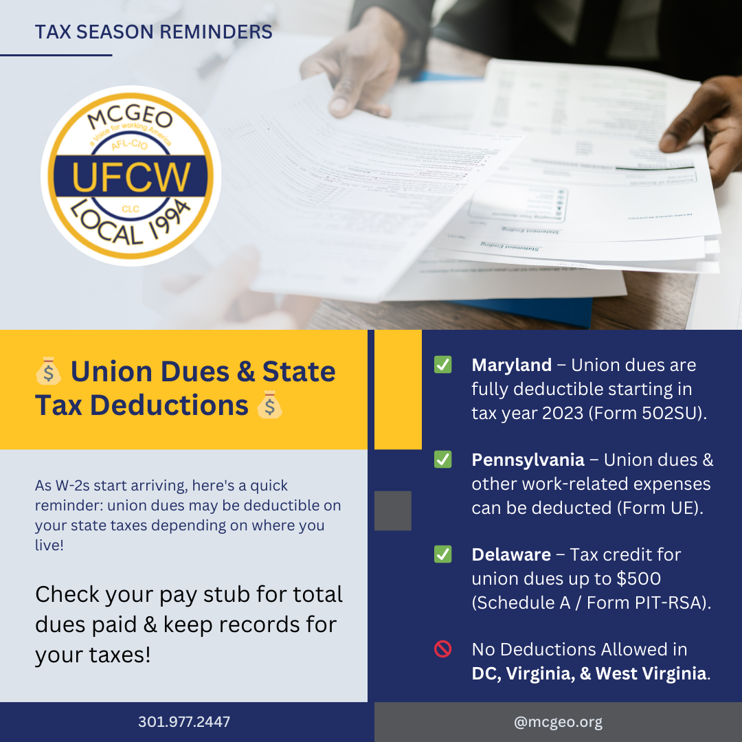 Local Link Online – March 31, 2026 - UFCW Local 1994 MCGEO