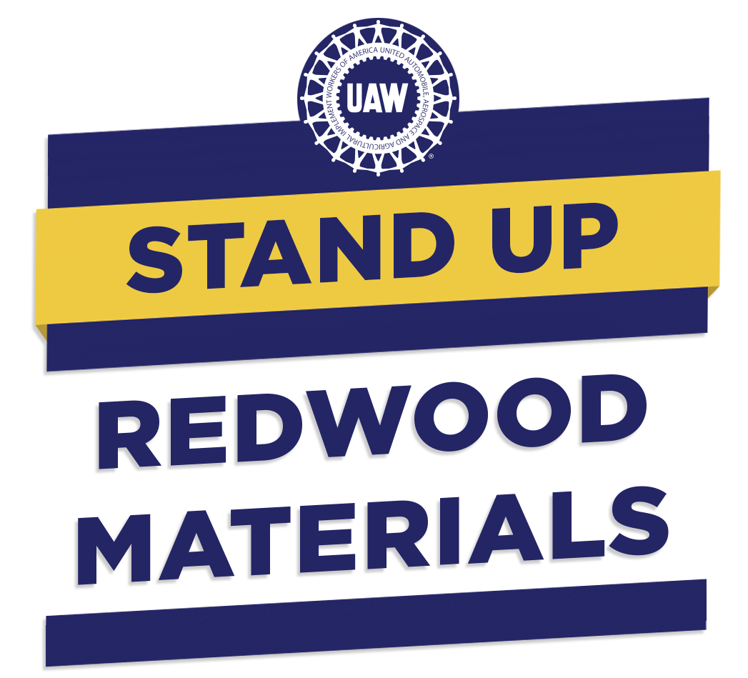 Redwood Materials Workers Stand Up!